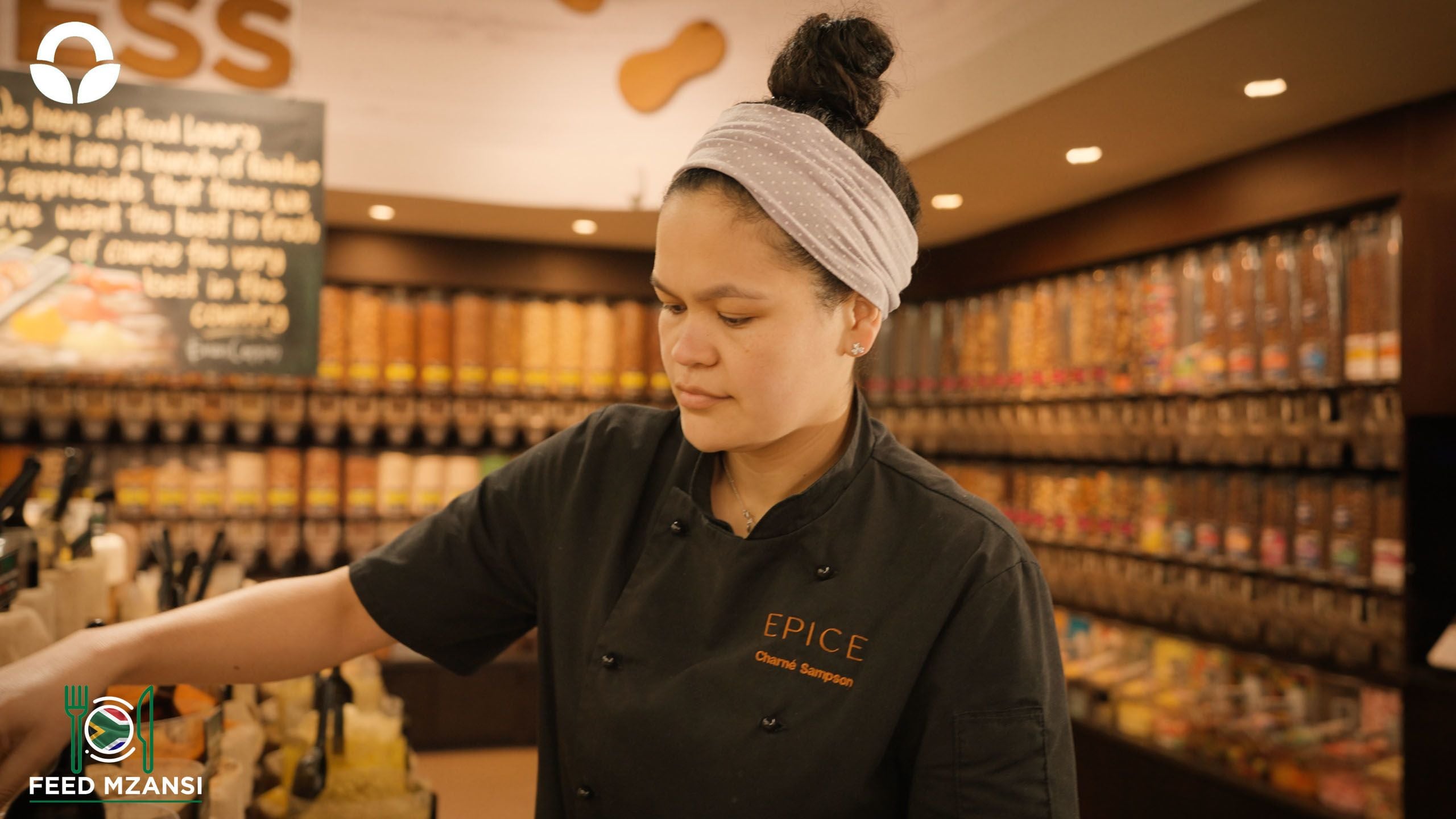 Chef Charné Sampson makes mealtime happier for 144 little boys and girls